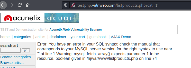 SQL Injection Testing Using SQLMAP – Persecure : my learning archive