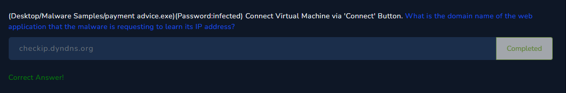 LetsDefend: Dynamic Malware Analysis Example #2 – Persecure : my ...