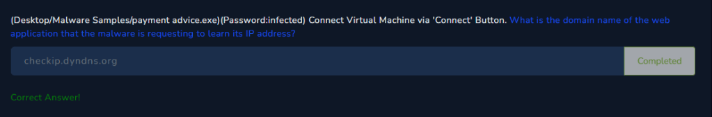 LetsDefend: Dynamic Malware Analysis Example #2 – Persecure : my ...