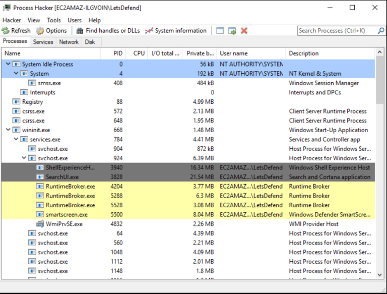 LetsDefend: Dynamic Malware Analysis Example #2 – Persecure : my learning archive