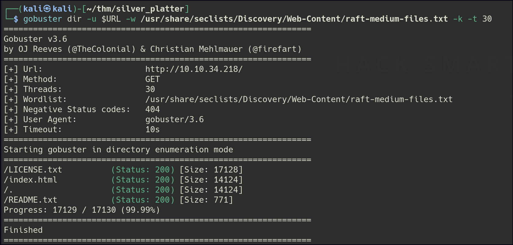 THM: Silver Platter – Persecure : my learning archive